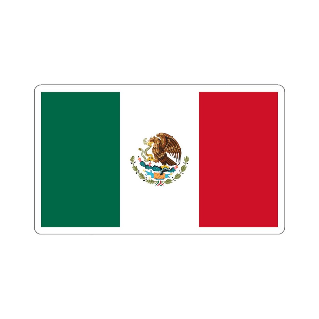 Mexico Flag Travel Sticker - Kiss-cut Stickers, Decorative Stickers, Laptop Stickers, Waterproof ...