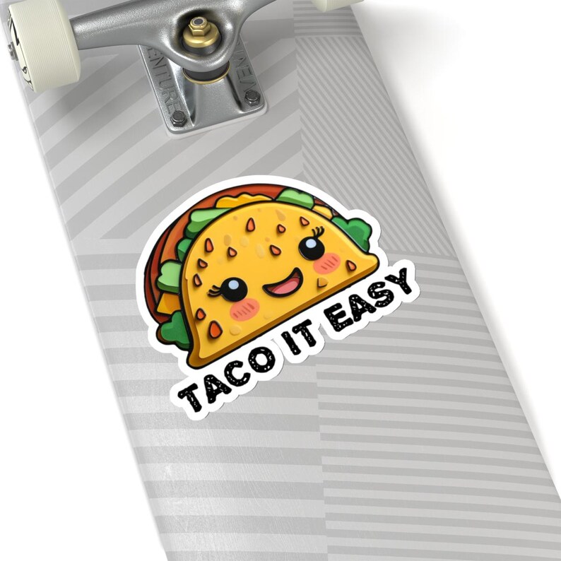 Taco Travel Sticker Mexico - Kiss-cut Stickers, Mexican Food Decal ...