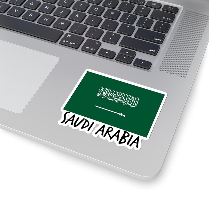 Saudi Arabia Flag Travel Sticker - Kiss-cut Stickers, National Flag ...