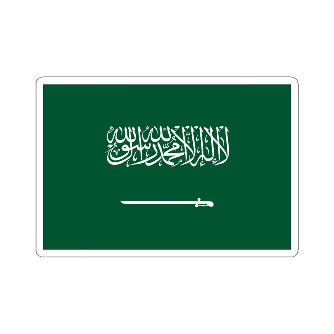 Saudi Arabia Flag Travel Sticker - Kiss-cut Stickers, National Flag ...