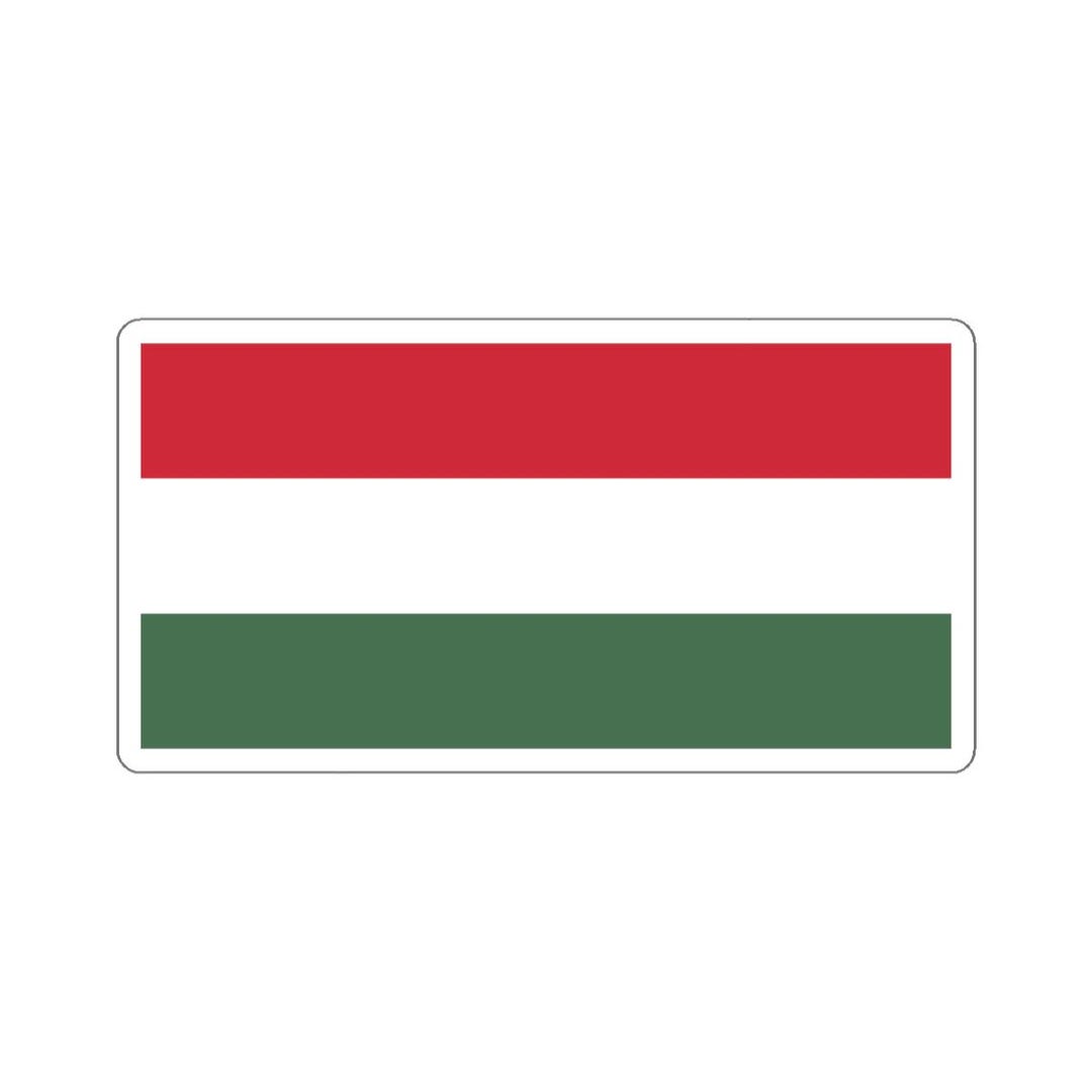 Hungary Flag Travel Sticker - Kiss-cut Stickers, Travel Decal, National ...