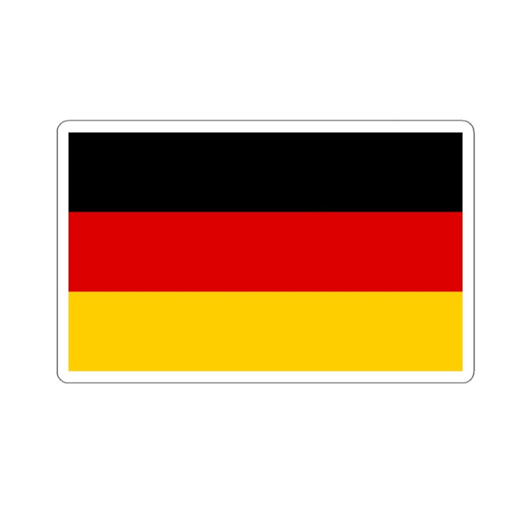 Germany Flag Travel Sticker - Kiss-cut Stickers, Notebook Decor ...