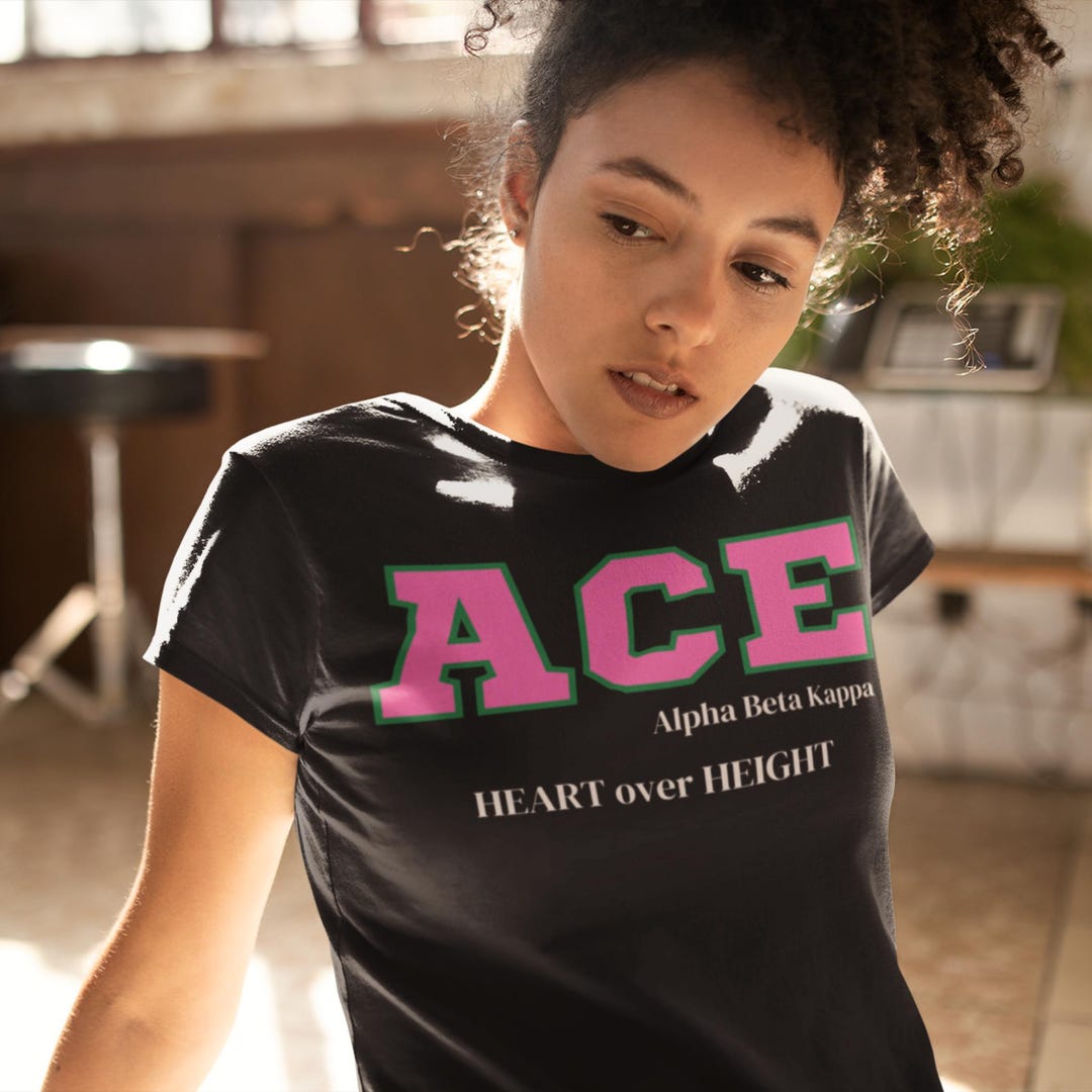 Pink and Green Ace Custom T-shirts, Sweatshirts, or Hoodies. FREE ...