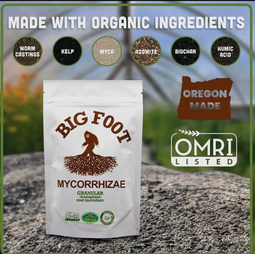 Mycorrhizae Organic Fertilizer | Plant Root Growth Booster | Soil ...