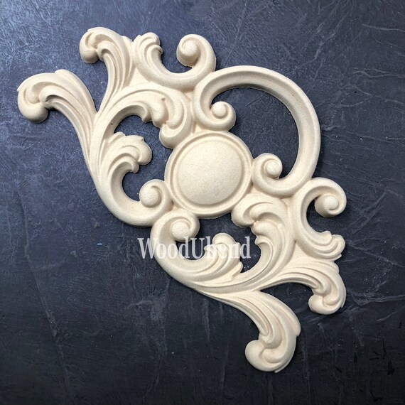 WUB 6009 Woodubend Wood Trim Applique Decorative Plaques | Etsy
