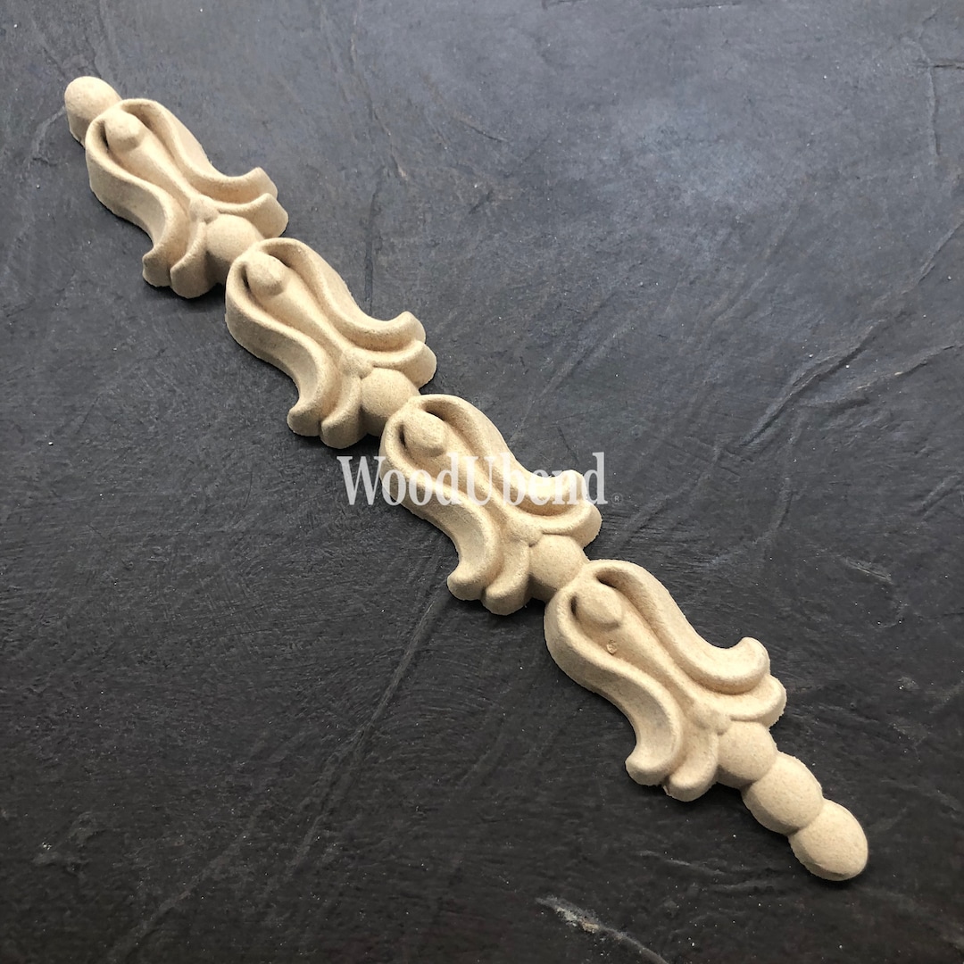 WUB 1377 Woodubend Moulding Pair Applique Trim Droplet - Etsy
