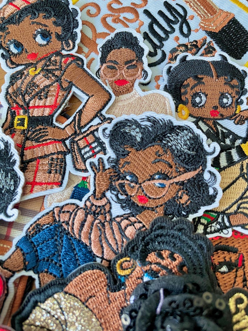 NEW Betty Boop Boss Lady Patches - Etsy