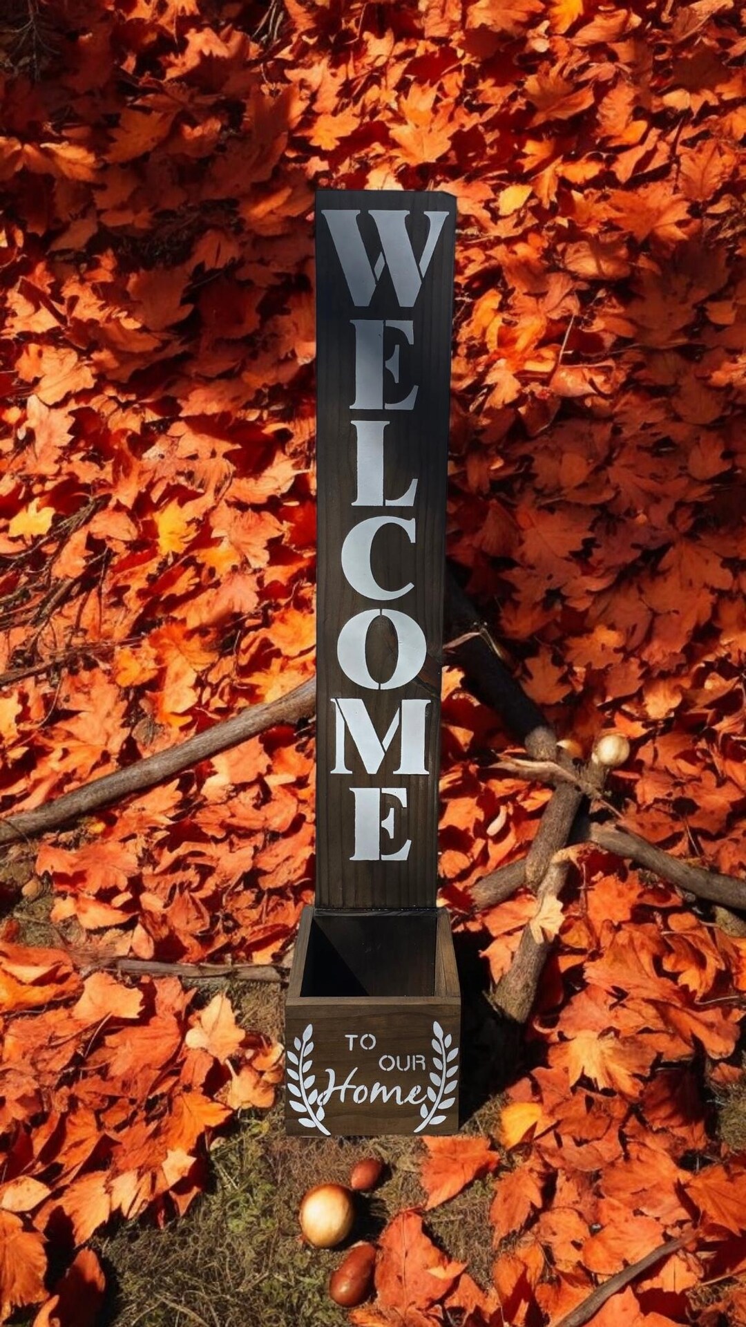 Welcome Planter Signs - Etsy