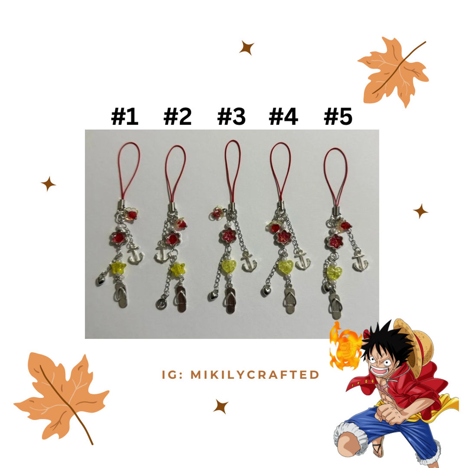 One Piece Keychains - Etsy