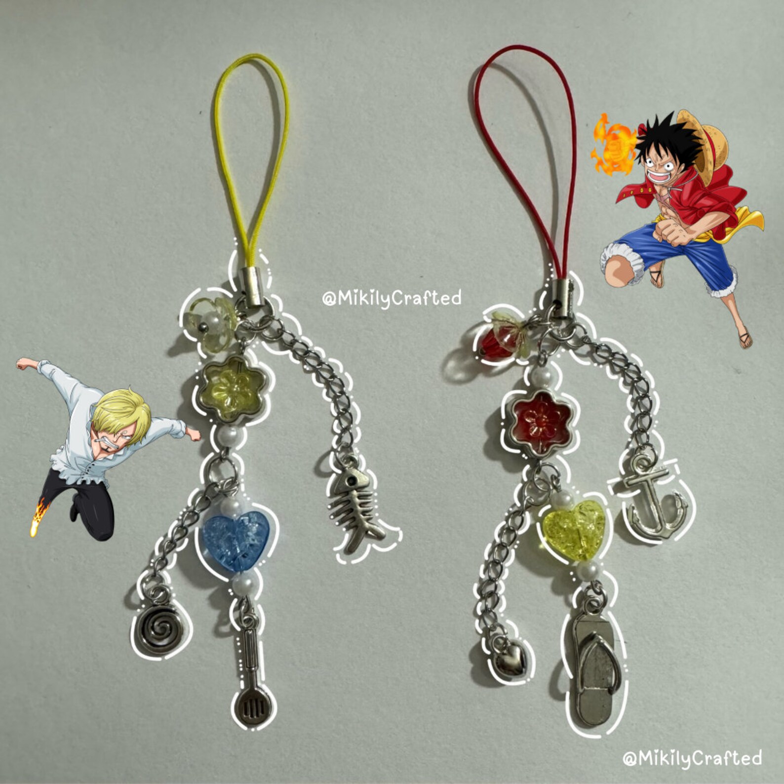 One Piece Keychains - Etsy