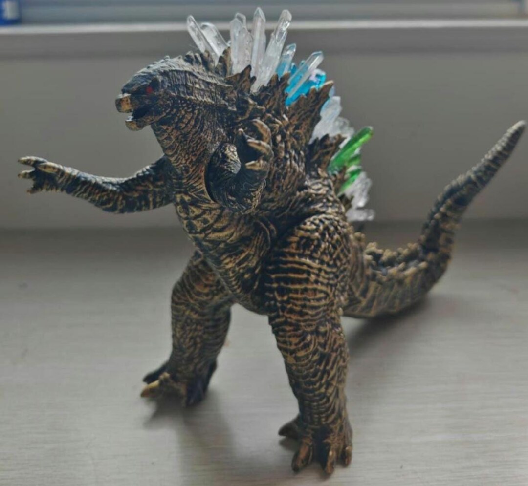 Godzilla Light With Crystal Sticks' Back - Etsy