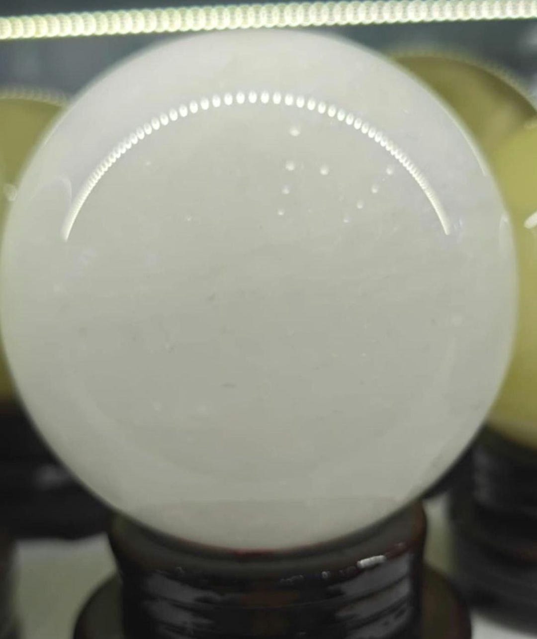 Milky Clear Quartz Sphere - Etsy