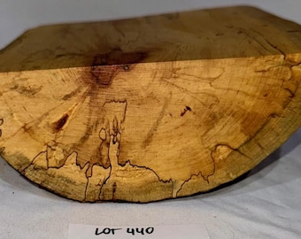 Spalted Maple Craft Log, Project Wood for Woodworking, Wood Carving ...