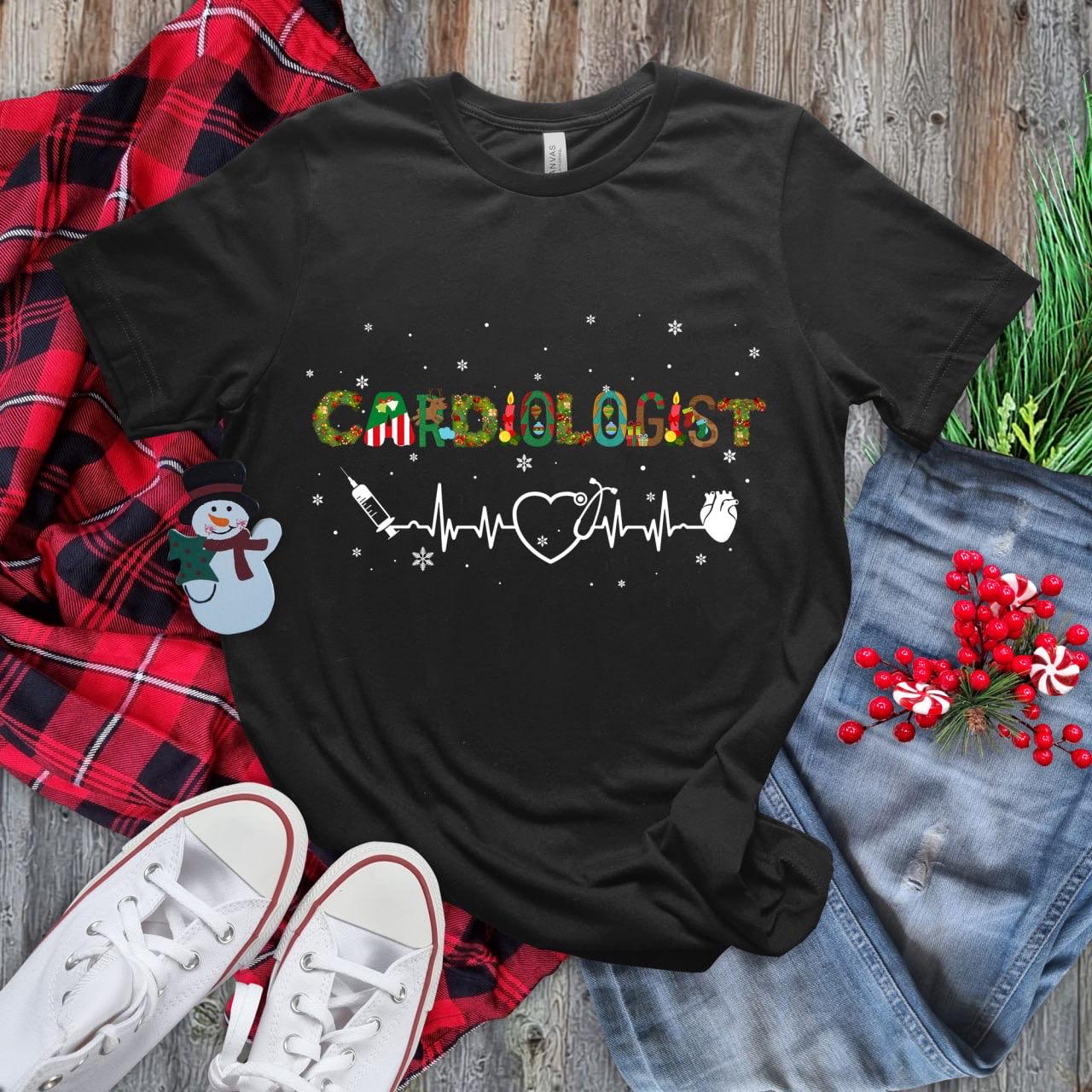 Cardiologist Christmas Bundle Png, Cardiology Christmas Png, Cardiac ...