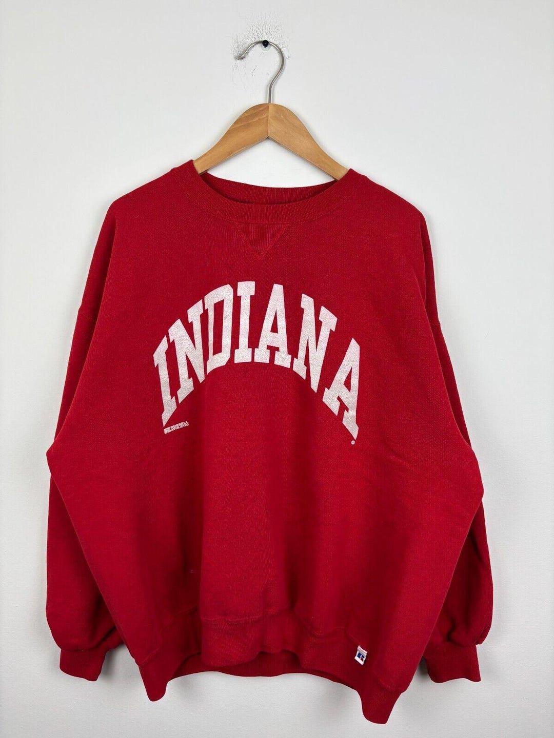 Vintage 1990s Russell Athletic Indiana University Sweatshirt / NCAA ...