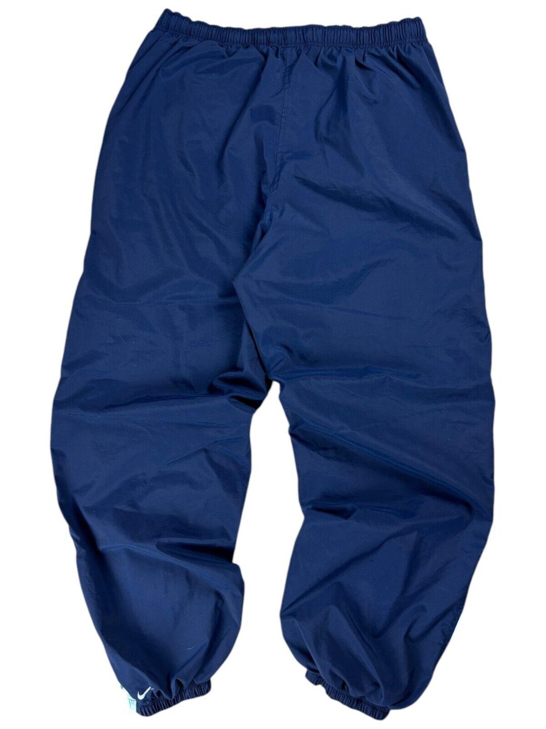 Vintage Nike Swoosh Fleece Lined Track Pants / Running Bottoms ...