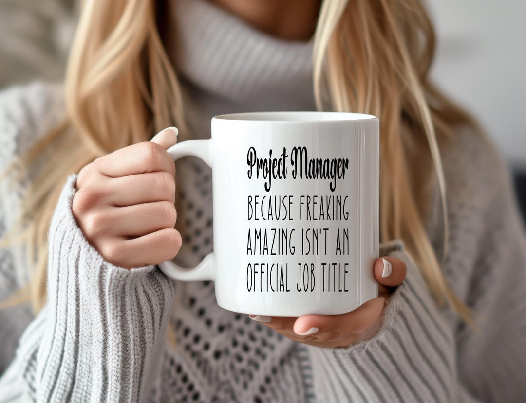 Mug for Project Manager, Gift for Project Manager, Manager Cup, Manager ...