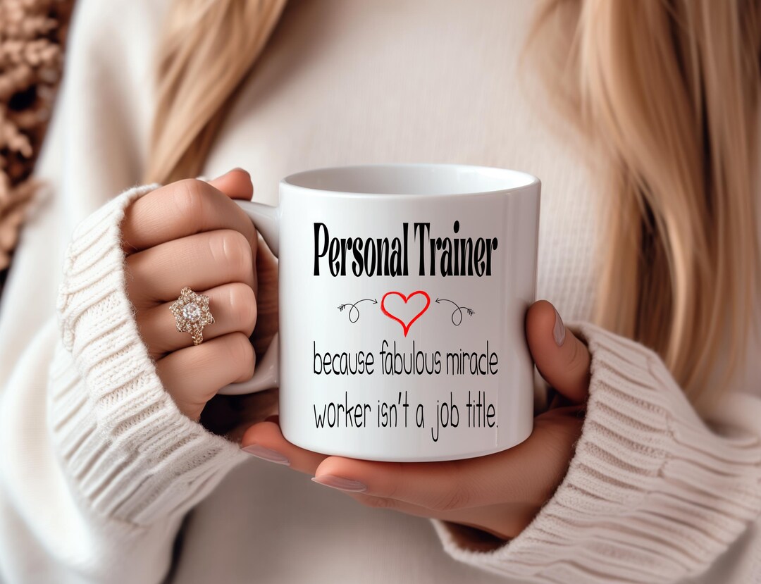 Personal Trainer Gift, Personal Trainer Mug, Trainer Gift, Trainer Mug ...