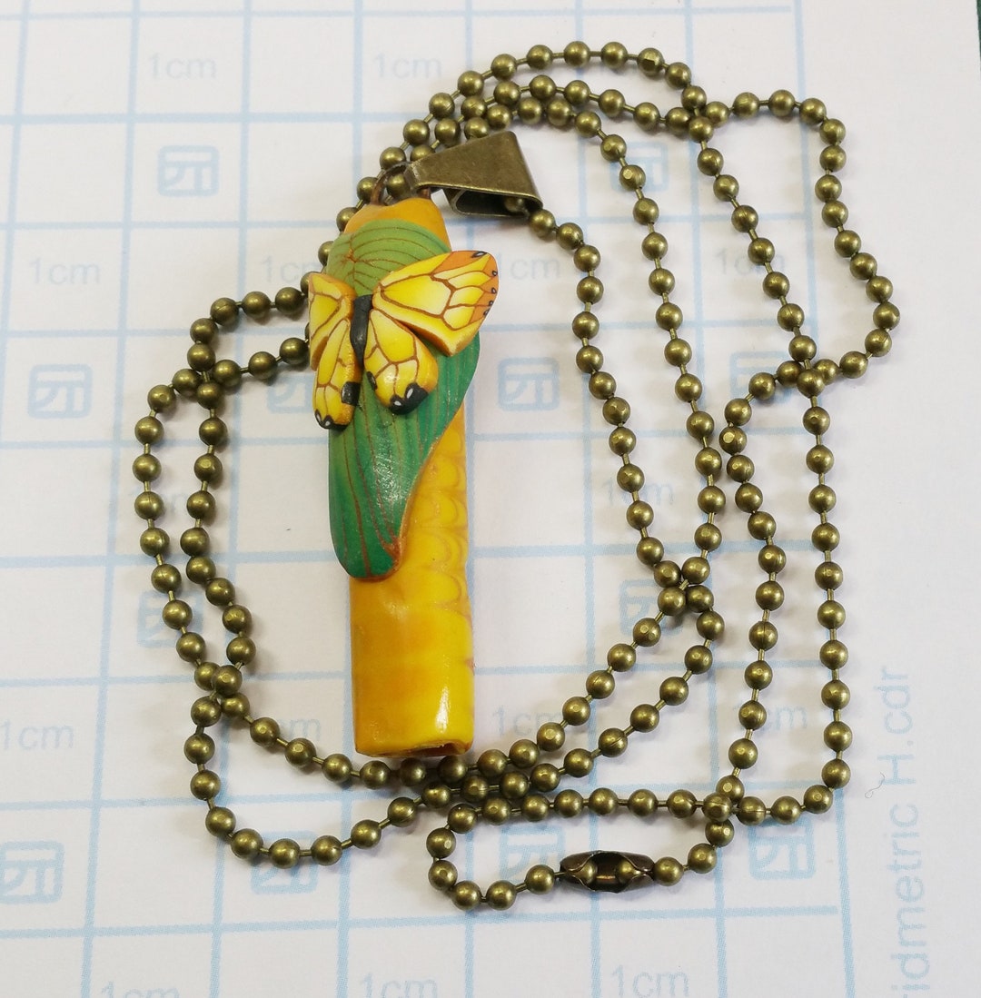 Yellow Butterfly Whistle - Etsy