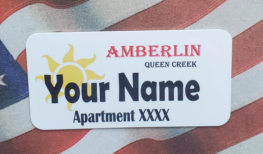 Name Tag - Etsy