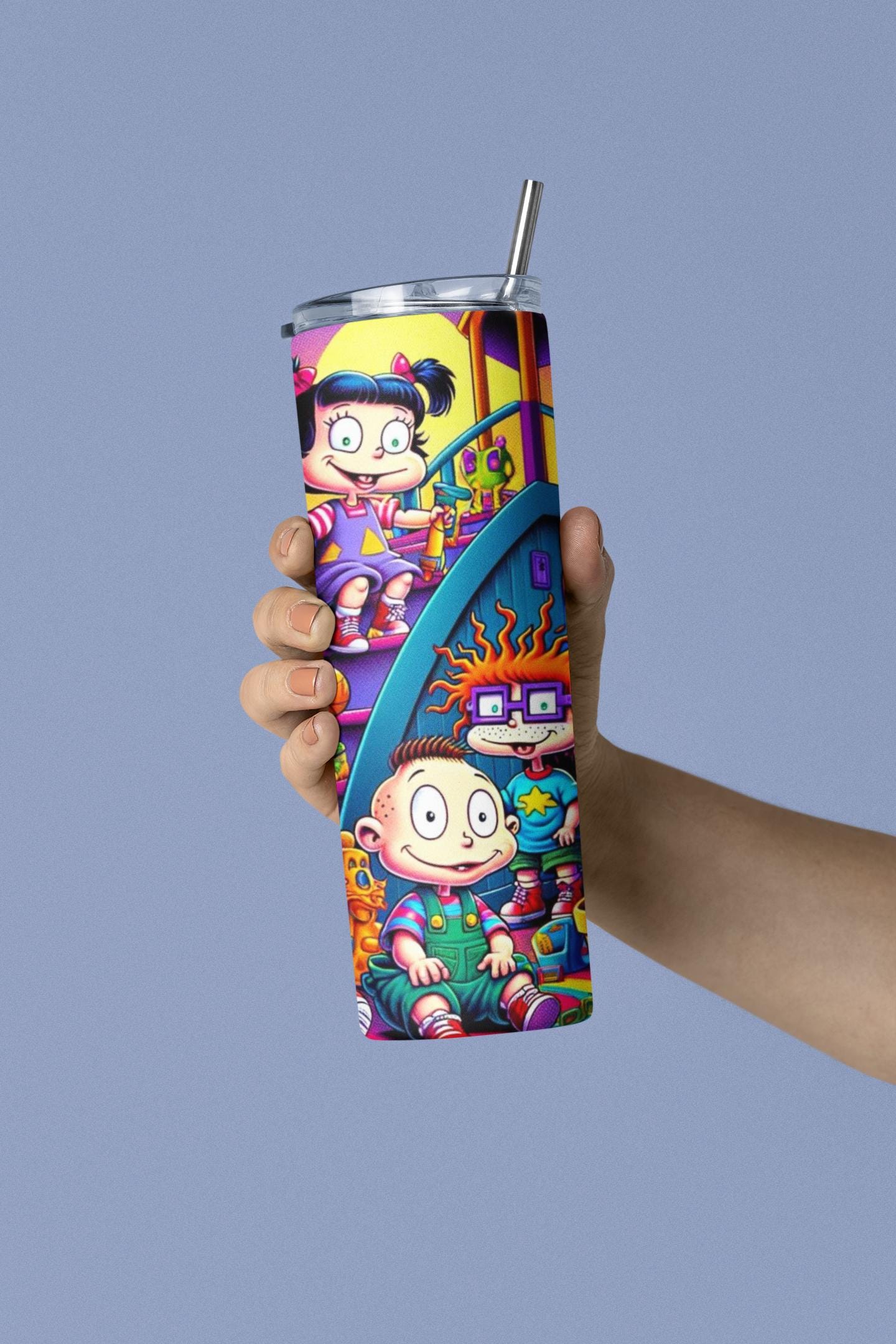 Magic Rugrats Tumbler | Skinny Tumblers With Lid | Personalized Tumbler ...