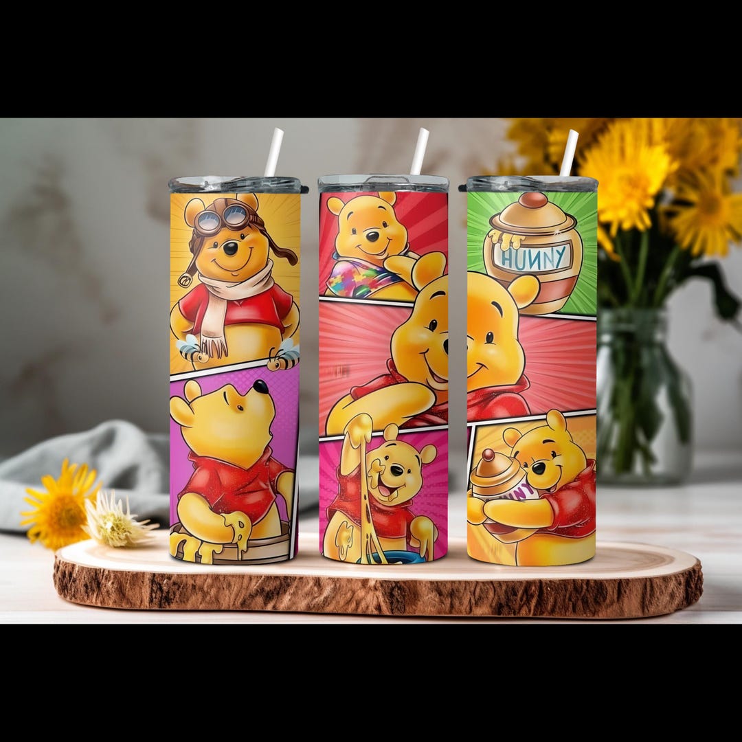 Magic Winnie the Pooh | Osito Magico De Bosque | Skinny Tumblers With ...