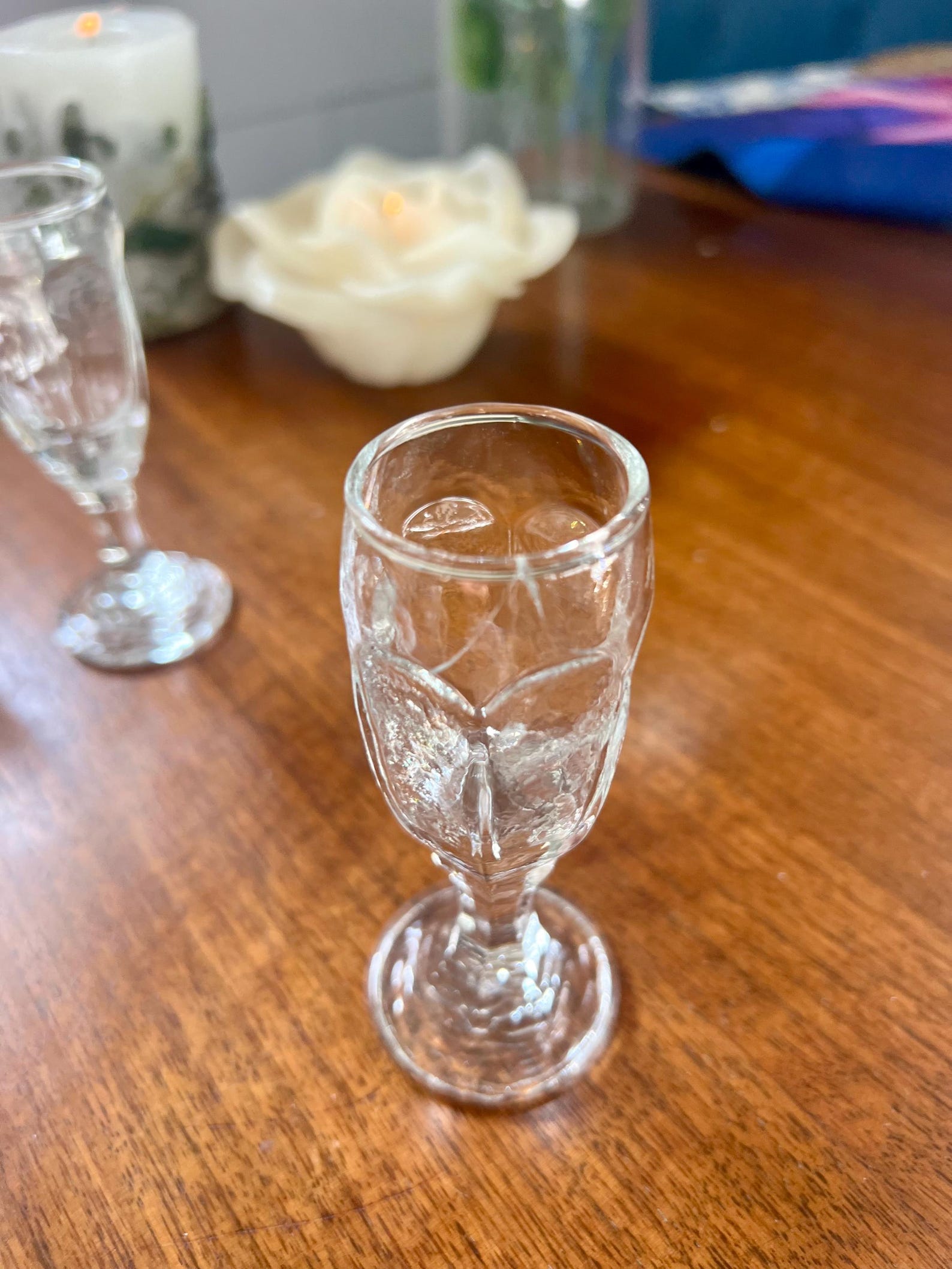 Vintage Libbey Glass Company Chivalry Klare Cordial Gläser - Set mit (4 ...