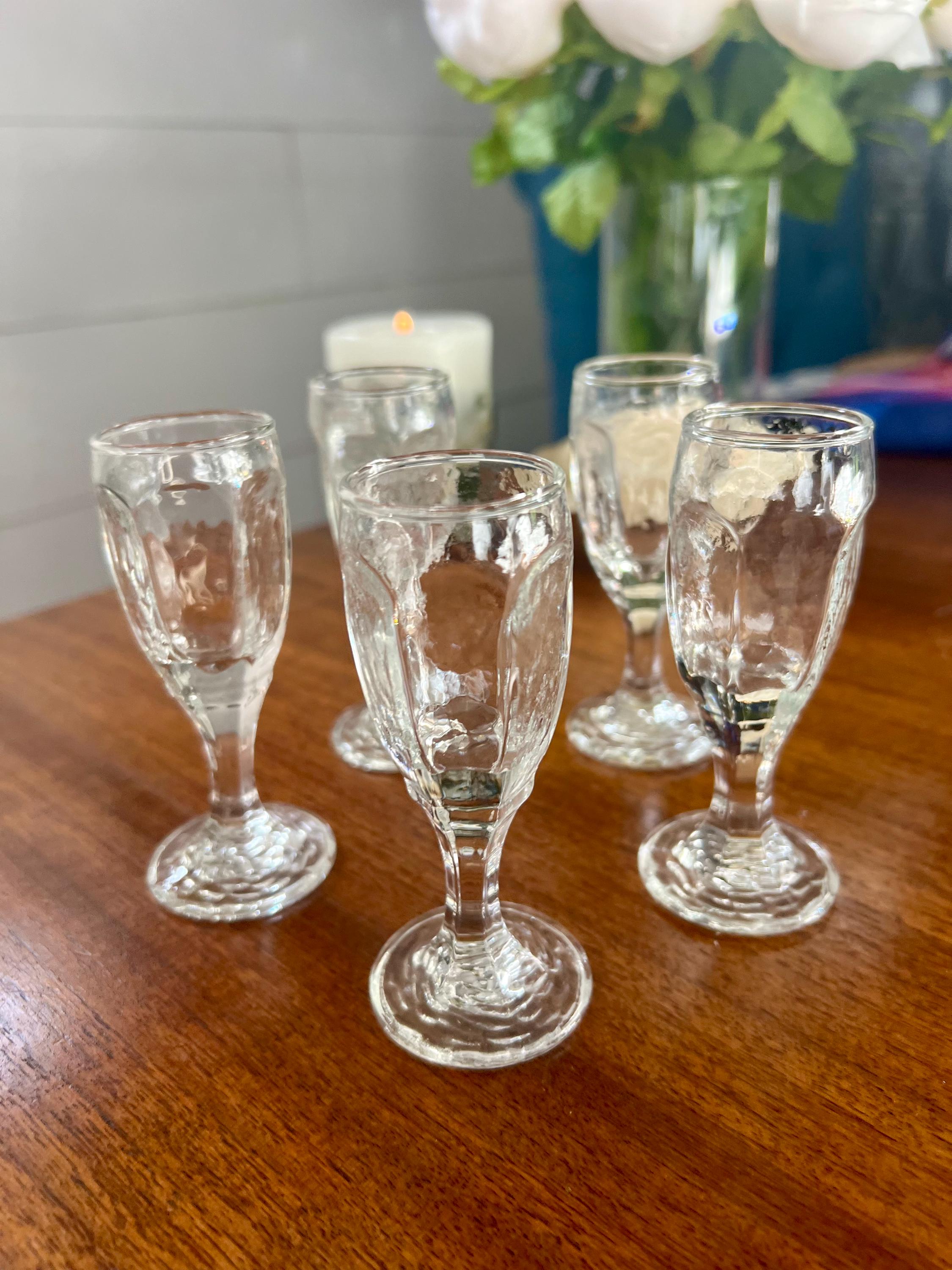 Vintage Libbey Glass Company Chivalry Klare Cordial Gläser - Set mit (4 ...