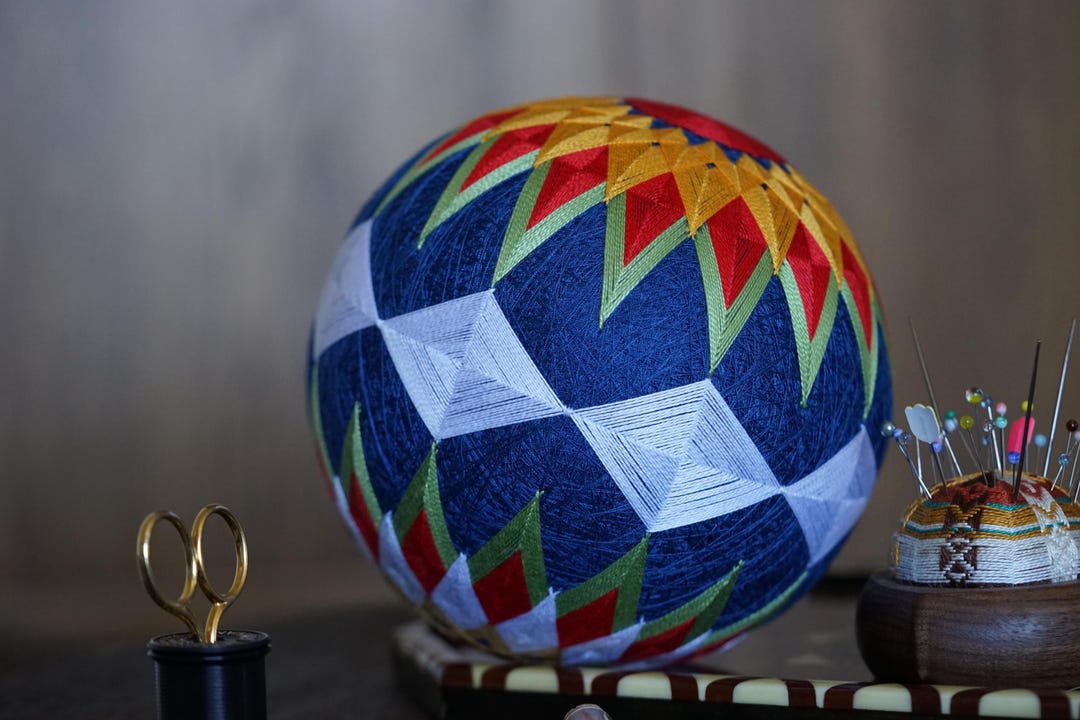 Demon Slayer Temari Ball Original Handcraft - Etsy