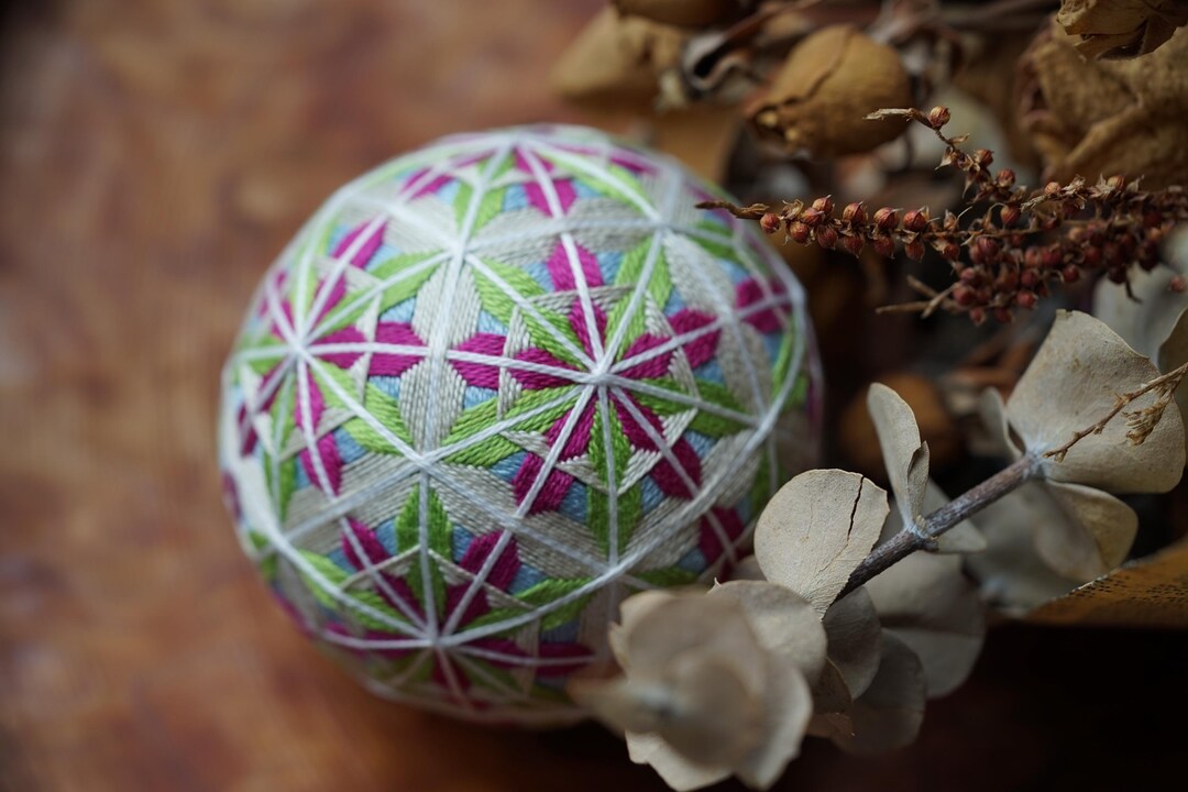 Hope Temari Ball Handcraft - Etsy
