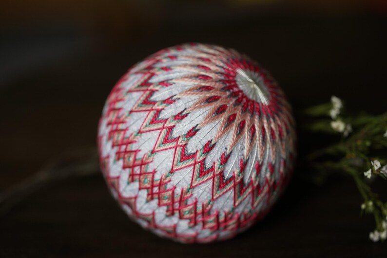 Temari Ball is Original Handcraft Decoration From Japan Traditional ...