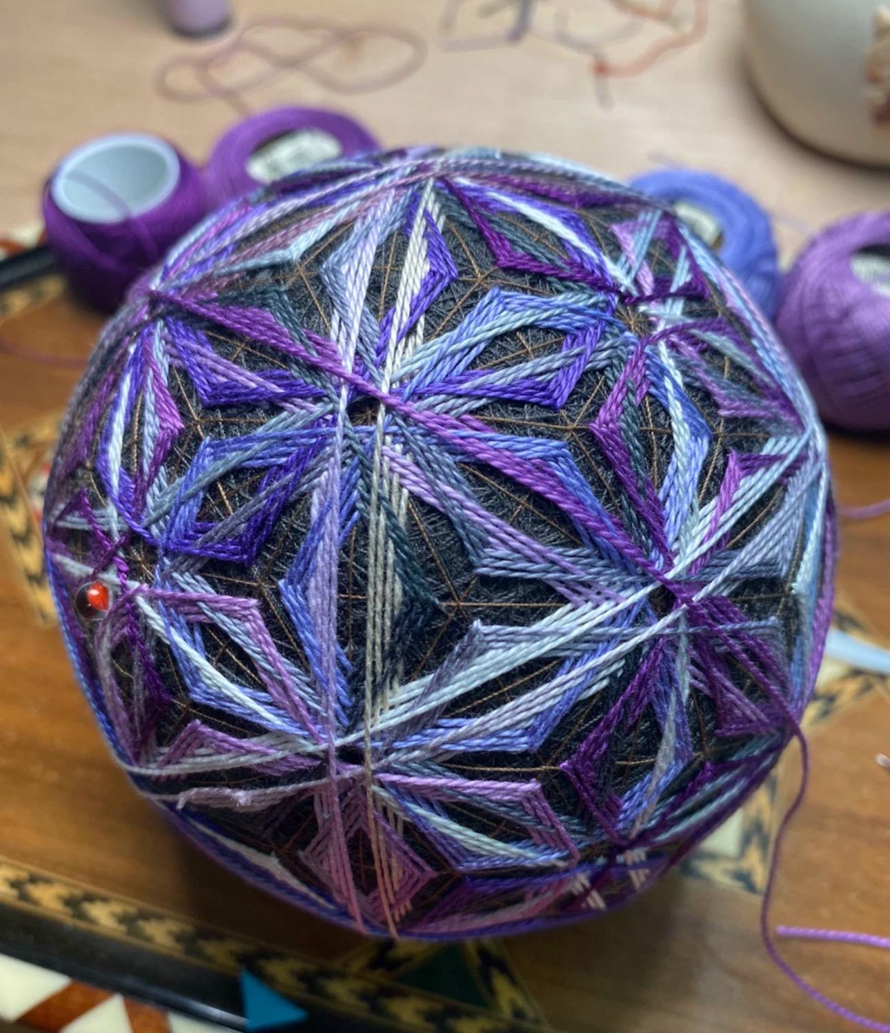 Phantoscope Temari Ball Original Handcraft - Etsy
