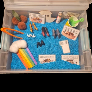 Noah and the Ark Sensory Bin, Noah and the Ark Bible Story Kit ...