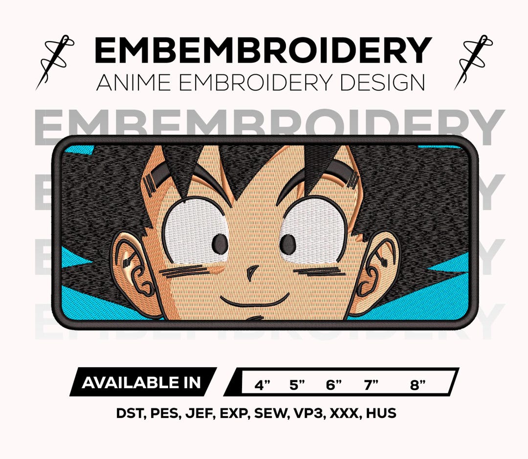 Anime Designs for Embroidery Machines, Anime Embroidery Designs ...