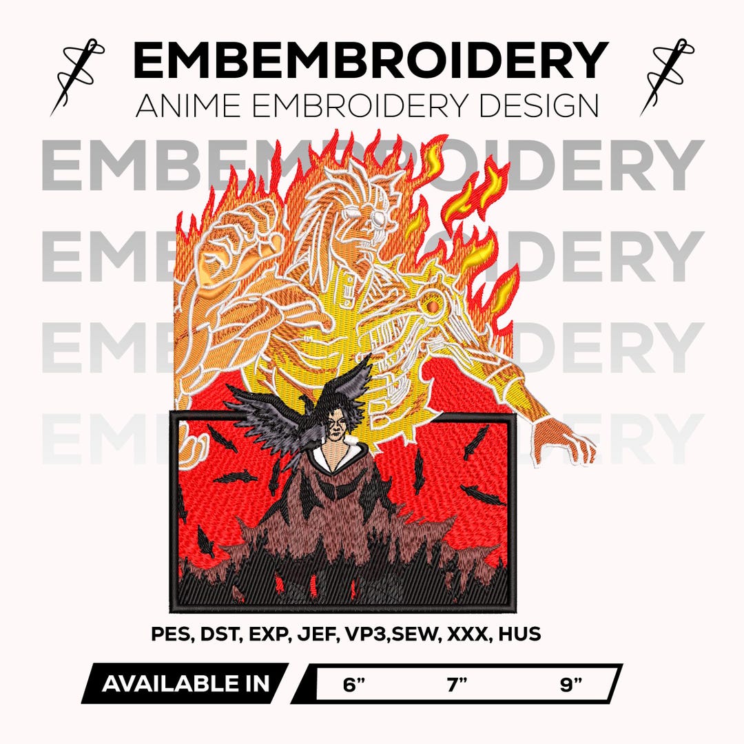 Anime Designs for Embroidery Machines, Anime Embroidery Designs ...