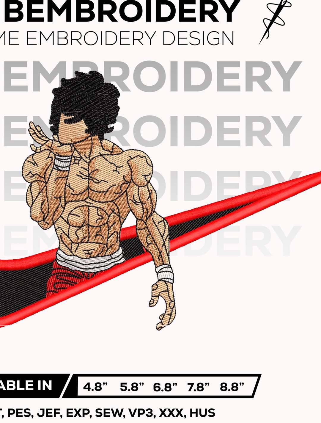 Anime Designs for Embroidery Machines, Anime Embroidery Designs ...