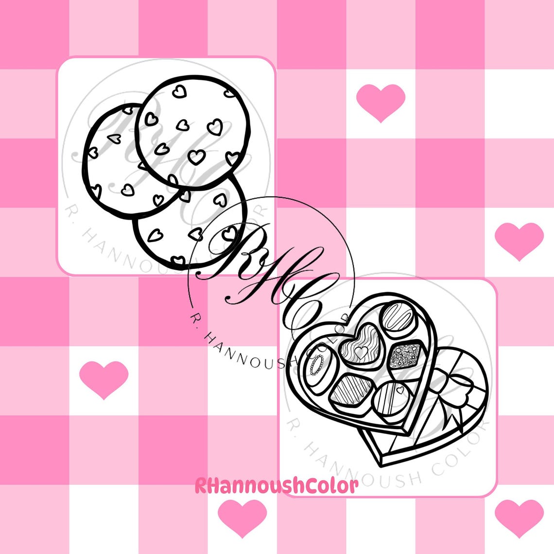 Coloring Pages for Adults for Women Printable Sweethearts Sweet Treats ...