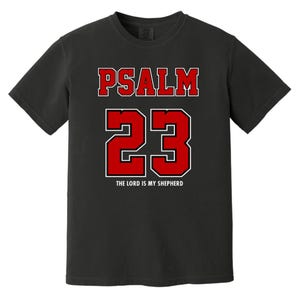 Vintage Psalm 23 Shirt – Inspired by Classic Sports Jerseys, Psalm 23 ...