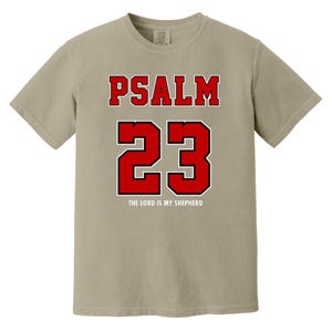 Vintage Psalm 23 Shirt – Inspired by Classic Sports Jerseys, Psalm 23 ...