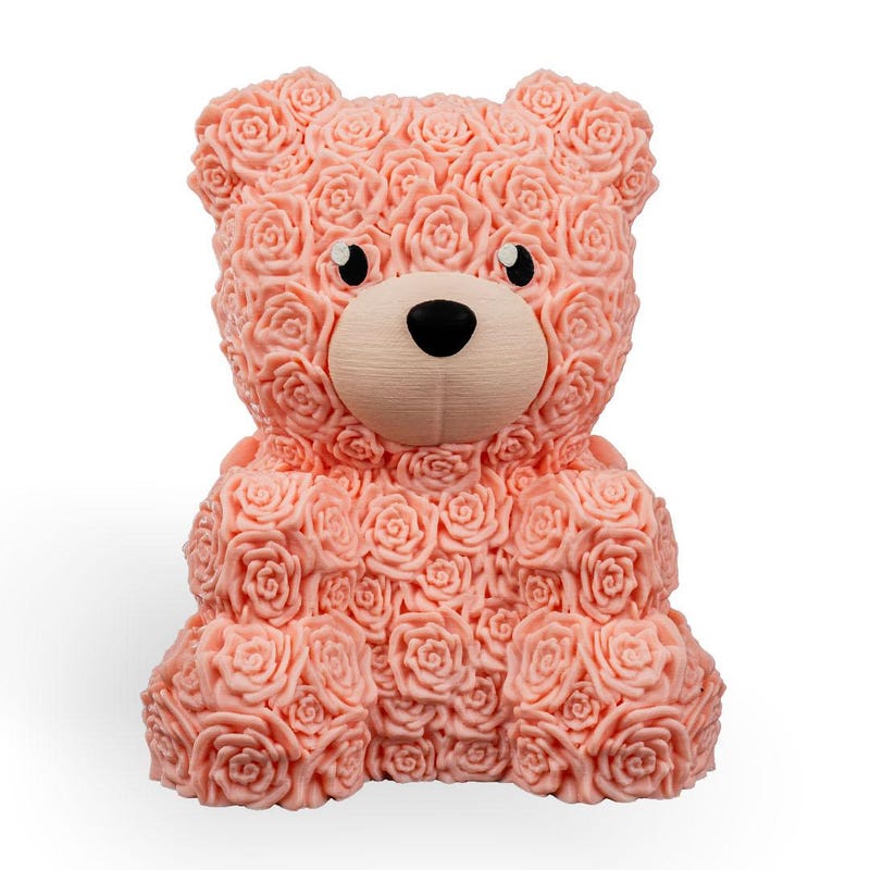 Rose Bear - Etsy