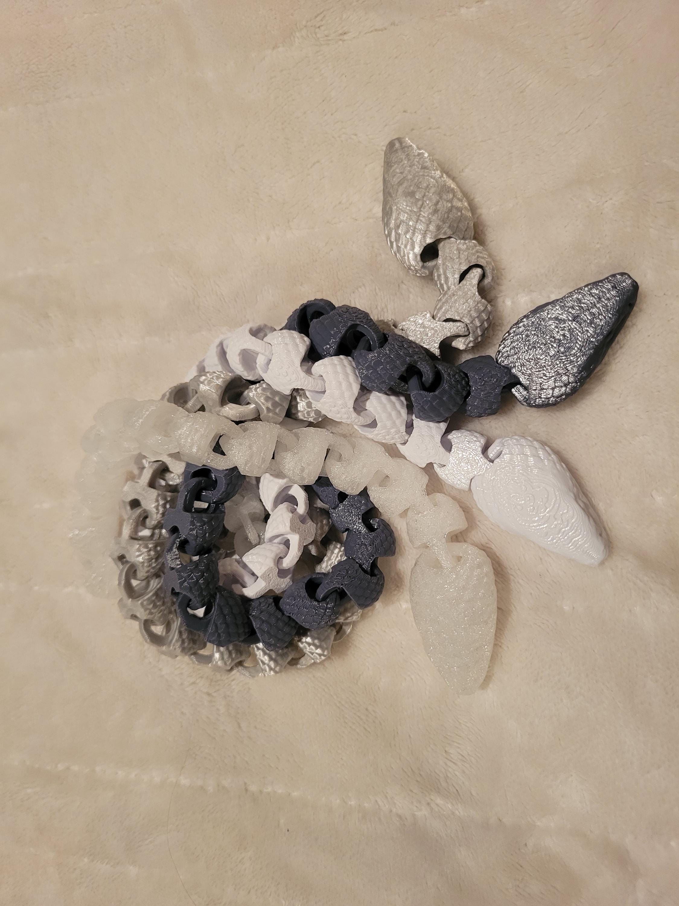 3D Printed Articulated Snakes - Etsy