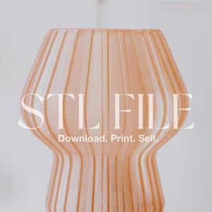 3D Printed Lamp Set, STL File, Stl File Lamp for 3D Printing, 3D ...