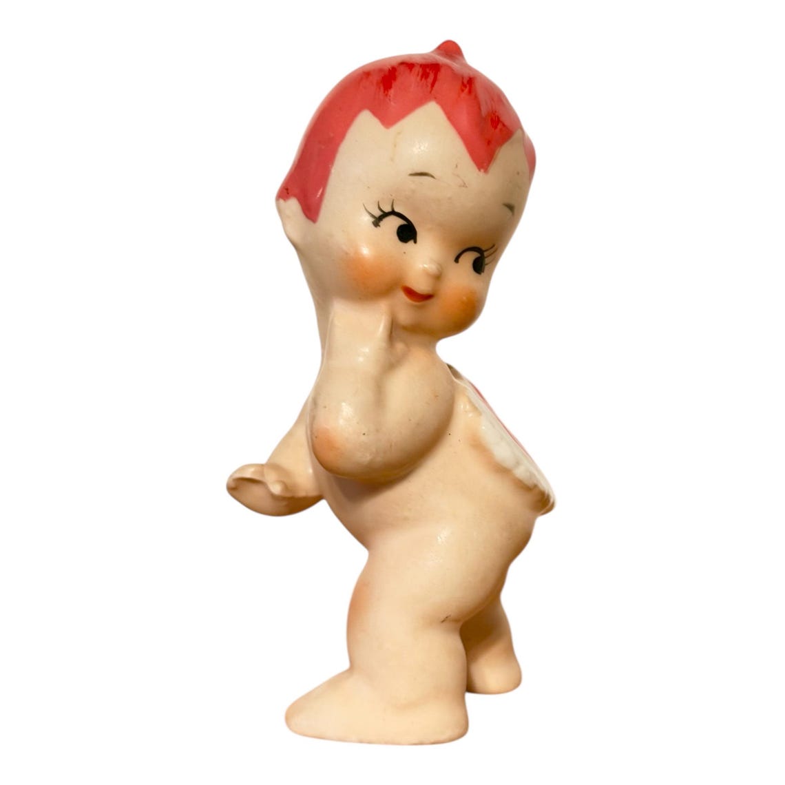 Vintage Lefton “valentiny” Kewpie Cupid by Marika – VERY RARE Valentine ...
