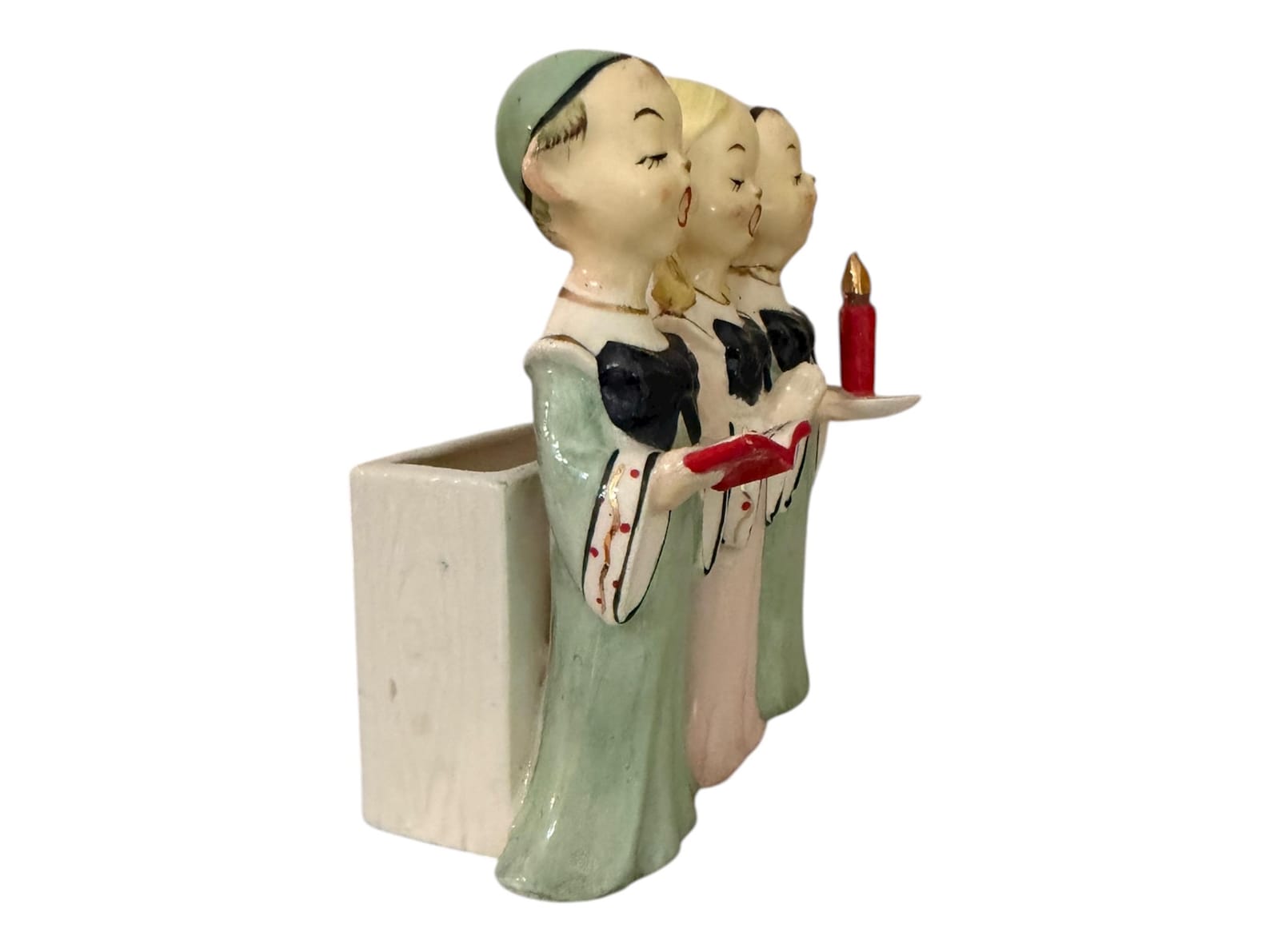Vintage Christmas Choir Kids Trio Planter MCM Dickson Japan 1960s - Etsy