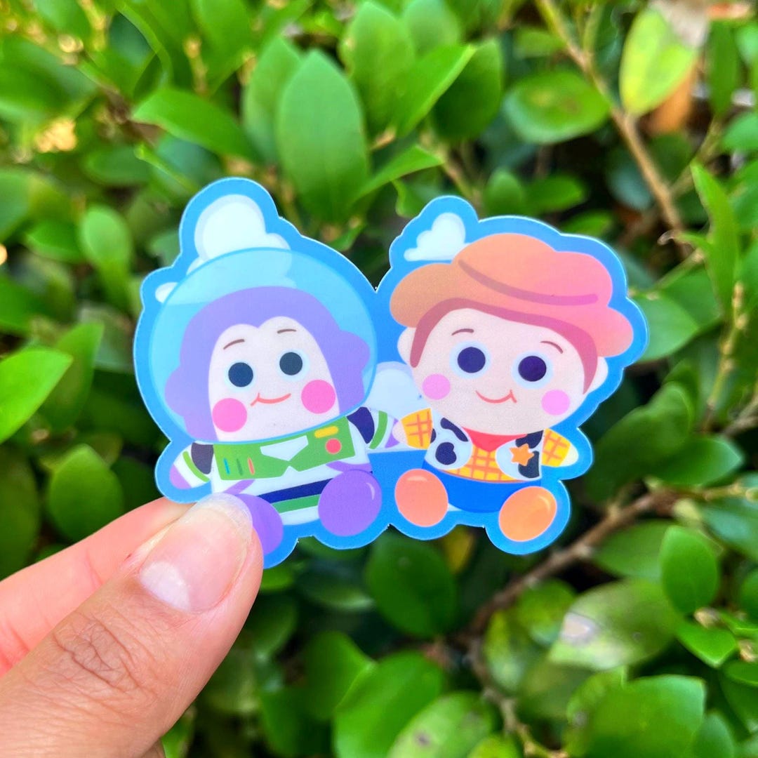 Holographic Toy Plushy Sticker, Decals for Laptop and Water Bottle - Etsy