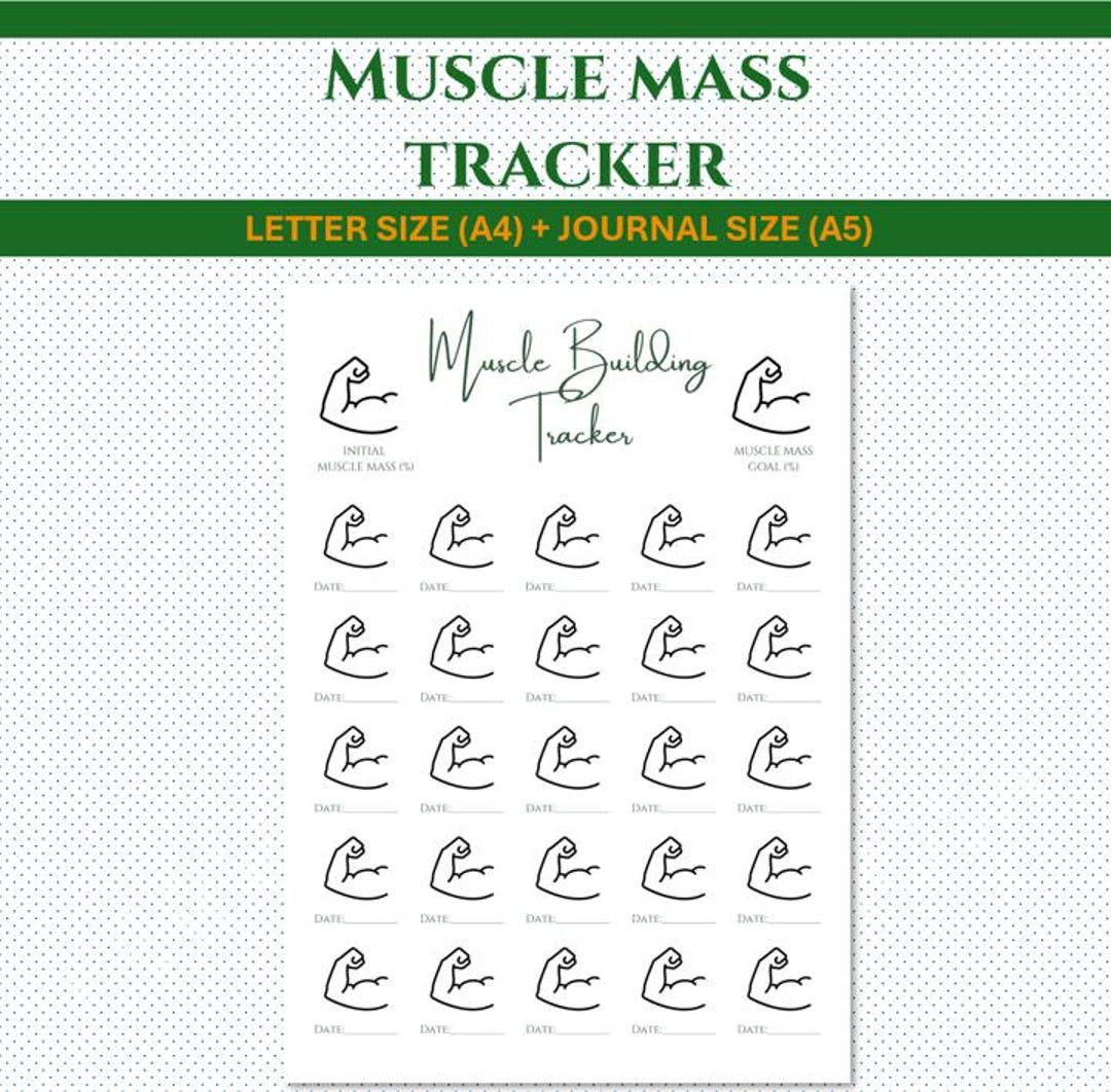 Muscle Building Tracker | Fitness Tracker | Protein Tracker | Protein ...