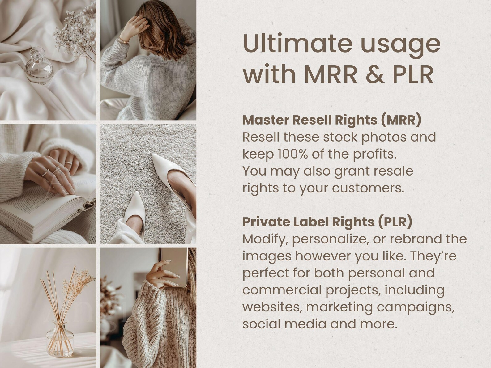 Warm Neutral Stock Photos for Instagram, Minimalistic Aesthetic Stock ...