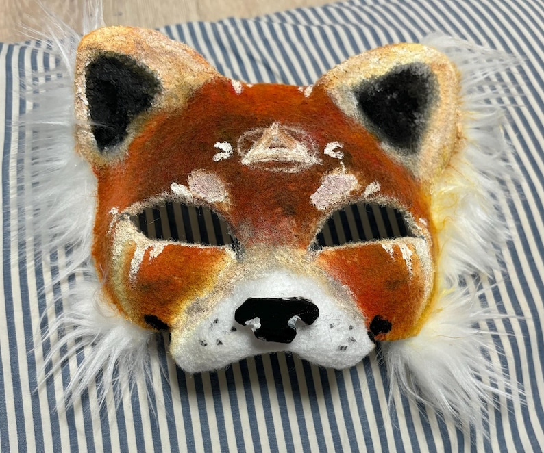 Red Panda Therian Mask - Etsy