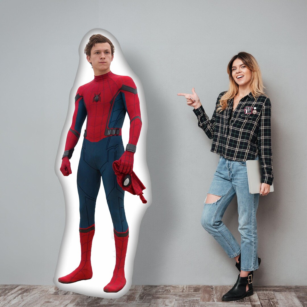 Spider-man Shaped Pillow - Etsy