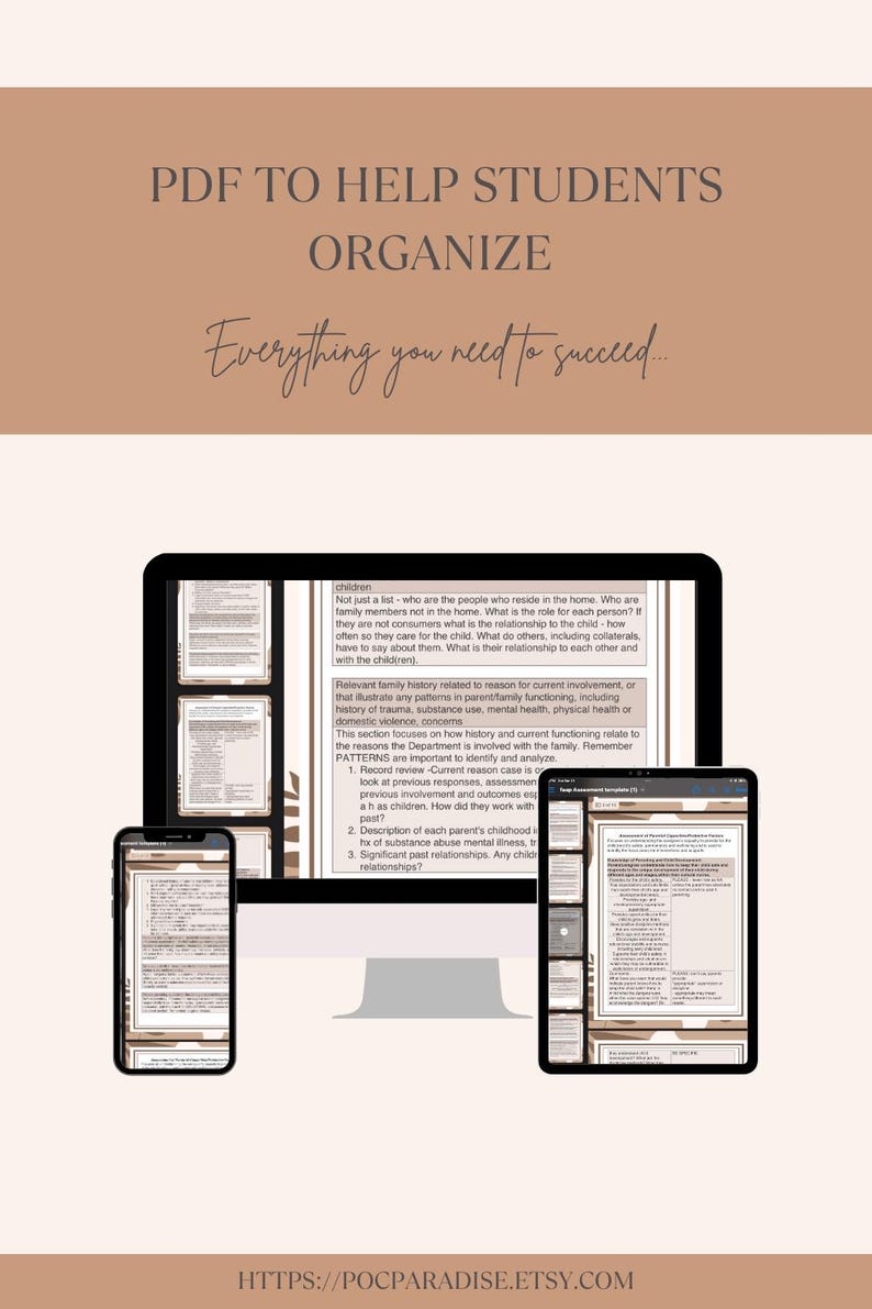 Family Profile & Functioning Assessment Example Psychosocial Assessment ...